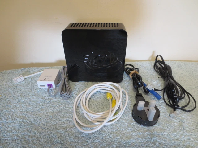 SKY HUB FIBRE Broadband Modem Router Sr102 With Leads £15.00 - PicClick UK
