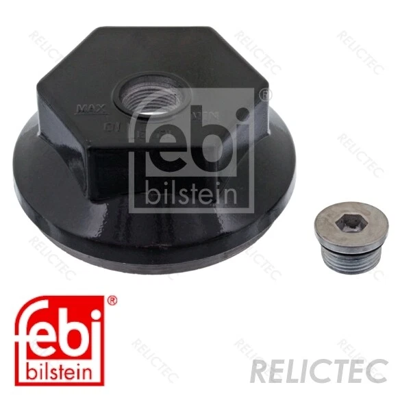 WHEEL BEARING DUST Grease Cap 40869 for Iveco 007184091 07184091S1 ...