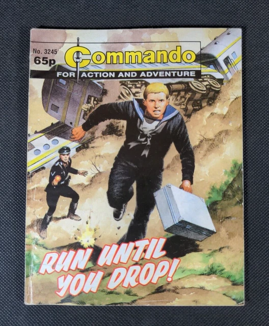 COMMANDO COMIC ISSUE Number 3245 Run Until You Drop EUR 5,22 - PicClick IT