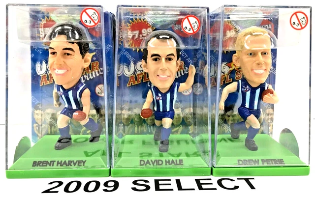 2009 SELECT AFL Collectible Stars Color Figurine Full Team Set (3)-Nth ...