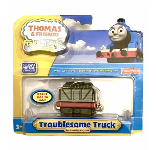 THOMAS & FRIENDS Take n Play Troublesome Truck (Rare 2009) BRAND NEW in ...