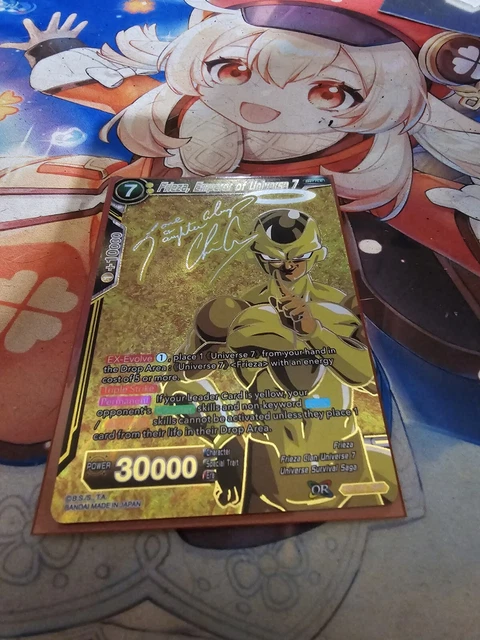 FRIEZA EMPEROR OF Universe 7 TB1-077 SPR Signature Dragon Ball Super (très rare) EUR 421,61 ...