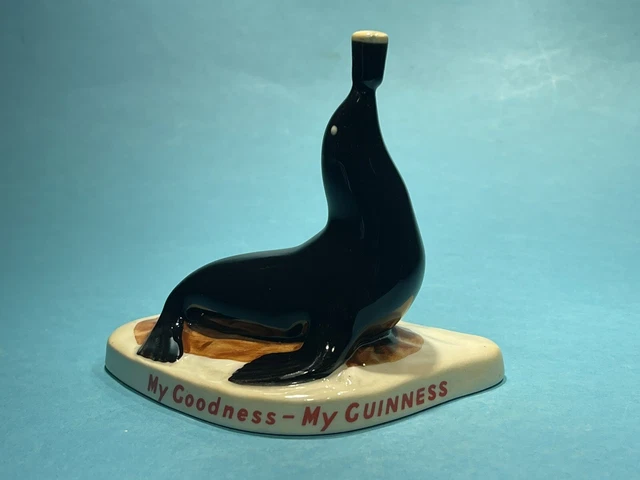 GENUINE GUINNESS CARLTON Ware Seal from the 1950’s Zookeeper Series £85 ...