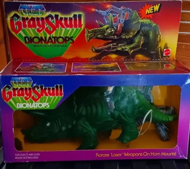 MIB BIONATOPS KING GRAYSKULL Dinosaur He Man Masters MOTU Origins ...