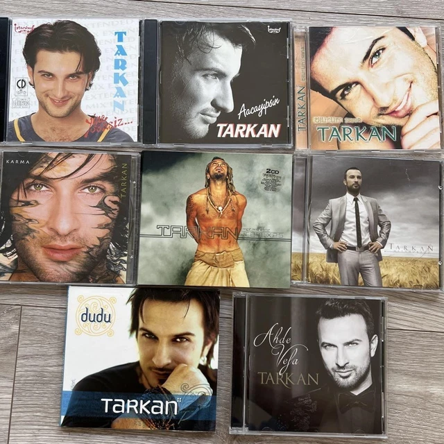 TARKAN 8 CD Set Turkish Pop Music Albums Collection EUR 317,74 ...