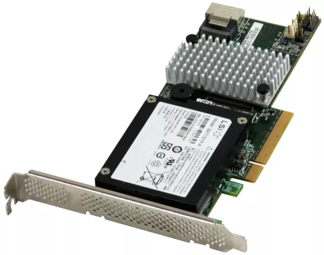 LSI MEGARAID 9271-4I 4-PORT 6Gbps SAS/SATA RAID SFF-8087 PCIe x8 iBBU09 ...