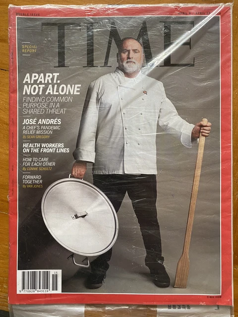 TIME MAGAZINE 2020 Apart Not Alone Chef Andres Coron Pandemic Health ...