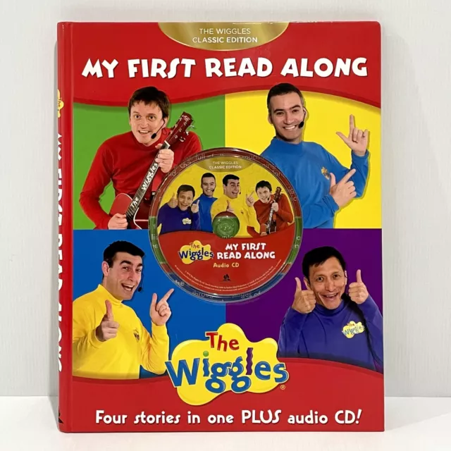 The Wiggles My First Read Along Book And Cd 4 Stories 2010 Hc