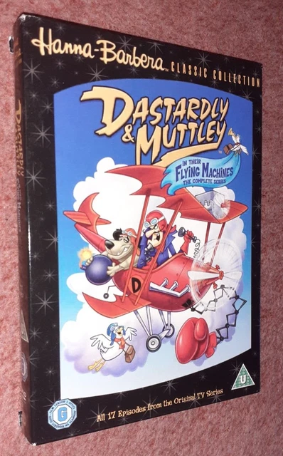 DASTARDLY AND MUTTLEY The Complete Series Collection Genuine Uk R2 Set ...