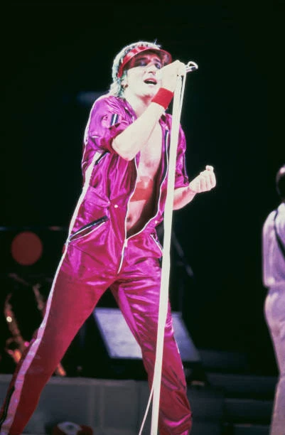 SINGER ROD STEWART performs live on stage during the Body Wishes T ...