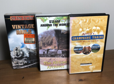 200+ STEAM, RAILWAY, Train Films Videos VHS - Large Collection All ...