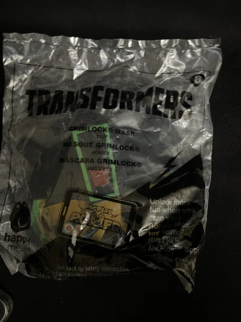MCDONALD’S HAPPY MEAL Toy Transformers Grimlock Mask #8 BRAND NEW $9.00 ...