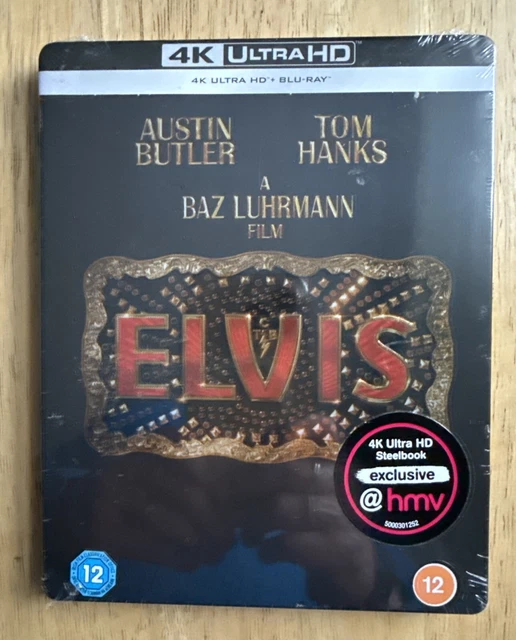 ELVIS (HMV EXCLUSIVE Steelbooks Edition) Limited Edition - 4K Ultra HD + Blu-ray £28.99 ...
