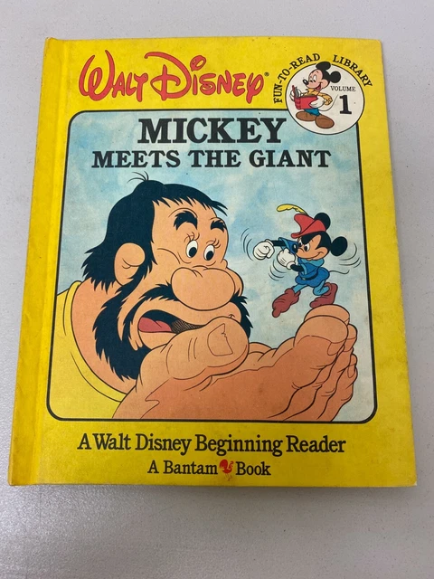 WALT DISNEY MICKEY Meets The Giant Vol 1 Hardcover £3.95 - PicClick UK