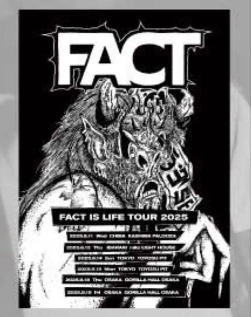 FACT THIS IS Life Tour 2025 Poster £62.23 - PicClick UK