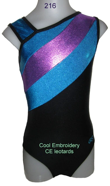 MYSTIQUE SPANDEX ASYMETRICAL CE gymnastics leotard (216) $64.00 ...