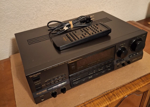 AMPLIFICATEUR RÉCEPTEUR STÉRÉO Technics SA-GX505 AV Control AM/FM ...