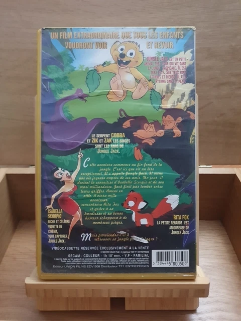 CASSETTES VHS. DESSIN Animé Jungle Jack EUR 10,00 - PicClick FR