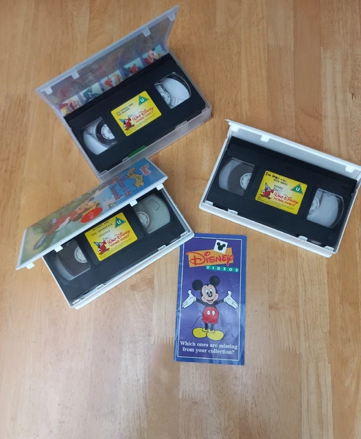WALT DISNEY MINI Classics VHS Video Bundle £1.25 - PicClick UK