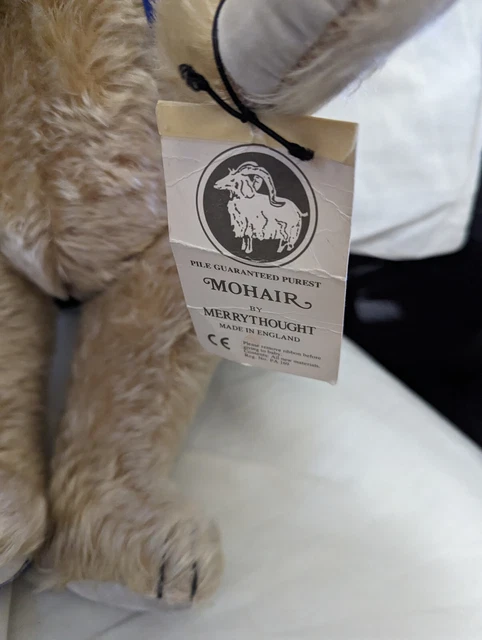 MERRYTHOUGHT LIMITED EDITION Teddy Bear Merrythoguht Diamond Jubilee £ ...