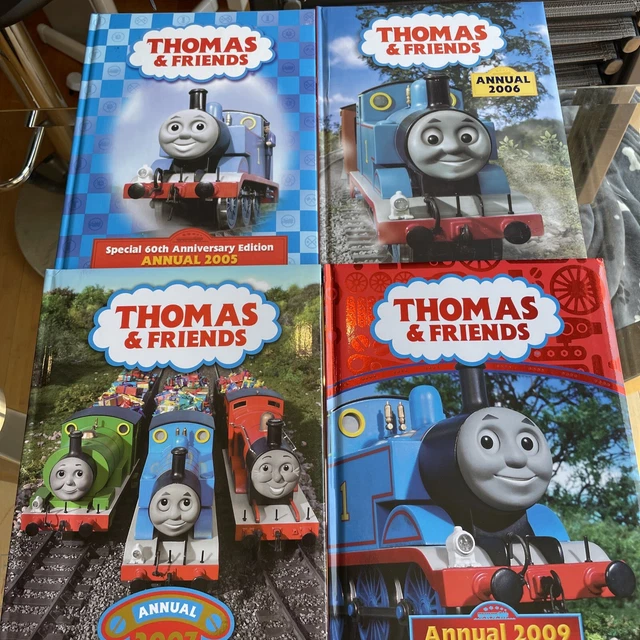 THOMAS THE TANK Engine Annual Bundle 2005- 2009 4 In Total £10.00 ...