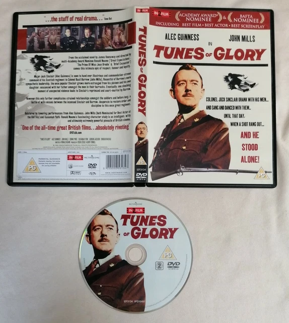 DVD - TUNES Of Glory John Mills Alec Guinness Classic War Film 1960 PAL ... DVD - TUNES Of Glory John Mills Alec Guinness Classic War Film 1960 PAL ...