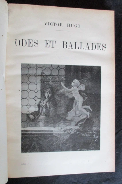 VICTOR HUGO. OEUVRE Poétique. 1880. Chez Hugues. 3 volumes Illustrés ...