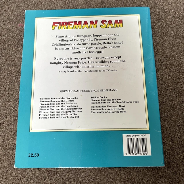 FIREMAN SAM AND the Chemistry Set by Diane Wilmer (1989) £0.99 ...
