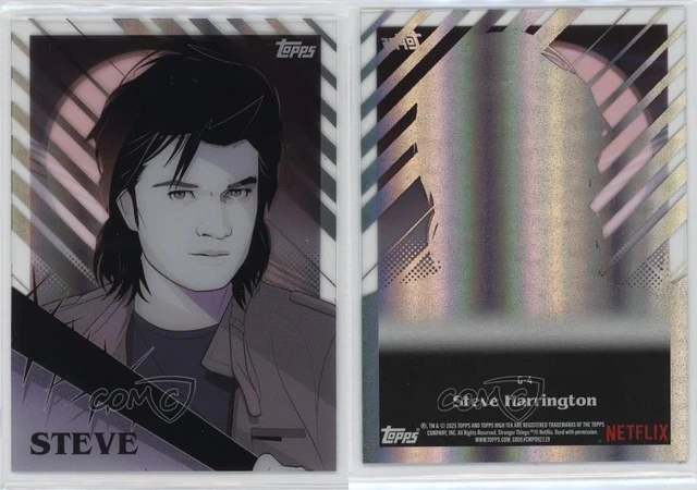 2025 TOPPS HIGH Tek Stranger Things Glam Steve Harrington #G-4 7tw $56. ...