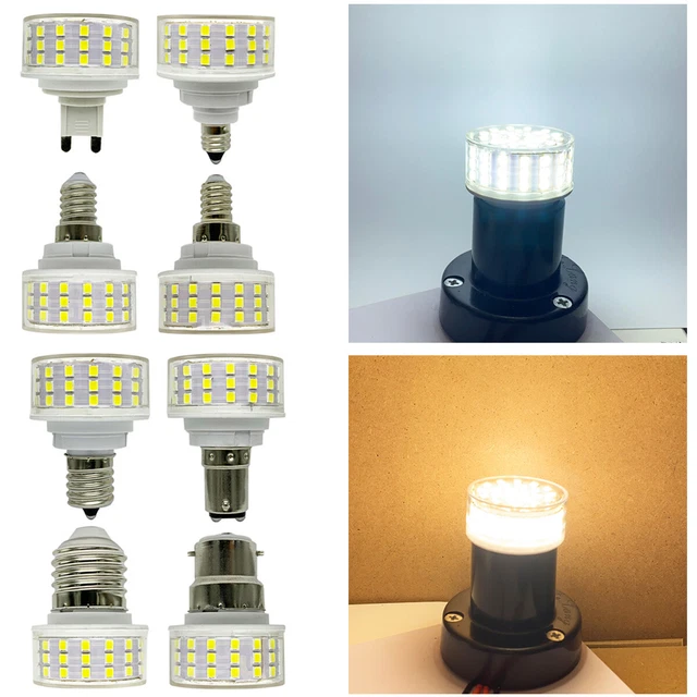 10W G9 E27 E14 E12 E11 E17 BA15D LED Champignon En Ampoule Non Vacillant Lampes EUR 4,18 ...