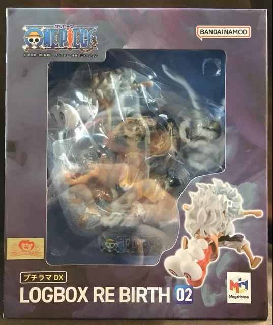 RARE ONE PIECE Petitrama DX LOGBOX RE BIRTH 02 Luffy Special Figure ...