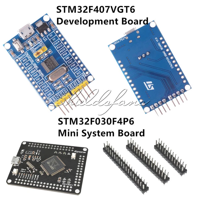 MINI SYSTEM DEVELOPMENT Board ARM STM32 F030F4P6 STM32F407VGT6 Core ...