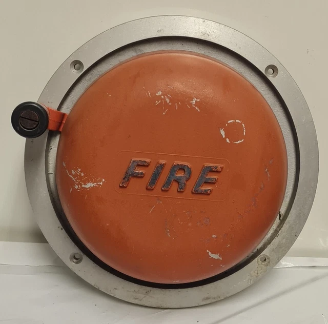 VINTAGE FIRE ALARM Bell Hand Turn (PNH) £23.75 - PicClick UK