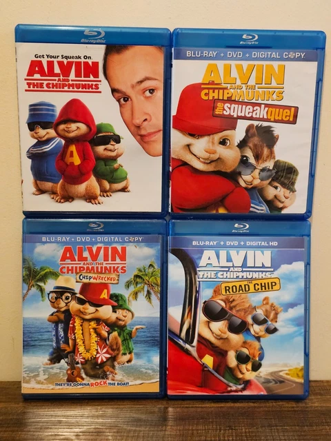 ALVIN AND THE Chipmunks 4-Movie Collection (Blu-Ray) $22.00 - PicClick