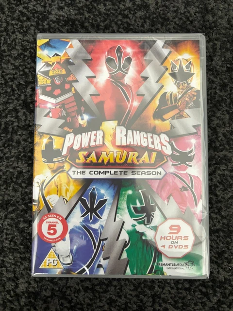 POWER RANGERS SAMURAI The Complete Collection 4 Disc Dvd New Sealed Uk ...