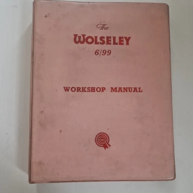 VINTAGE WOLSELEY 6/99 Six-Ninety-Nine Original Workshop Manual £20.35 ...