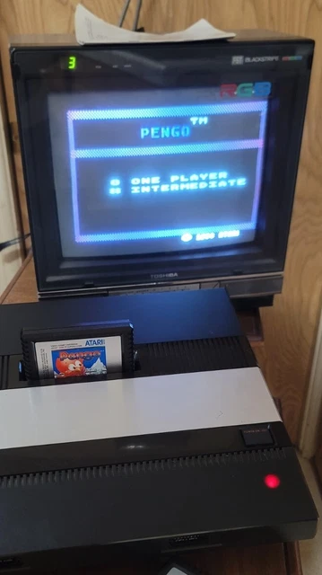 1984 TOSHIBA 14& Inch Blackstripe FST CRT Gaming TV Television Monitor ...