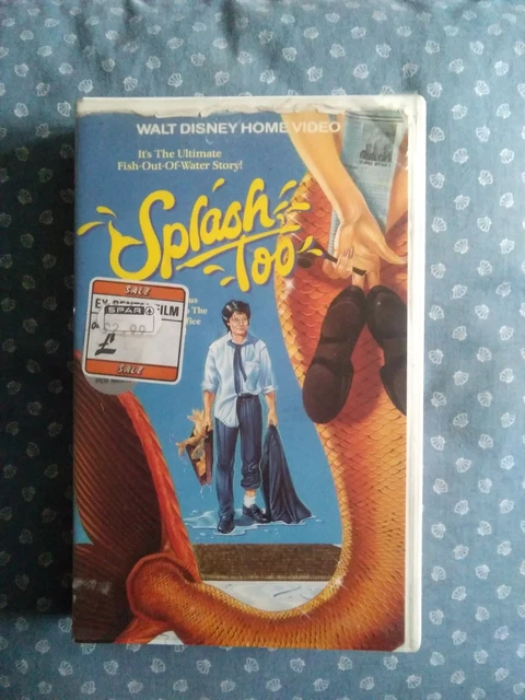 SPLASH TOO VHS Video Big Box Ex-Rental Freepost £59.99 - PicClick UK