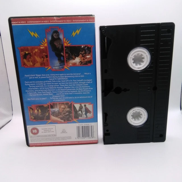 FLESH GORDON 2 Meets The Cosmic Cheerleaders - PAL VHS Video Tape ...