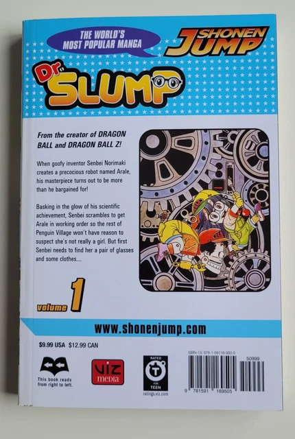 DR SLUMP VOL. 1 Manga English By Akira Toriyama $50.00 - PicClick CA