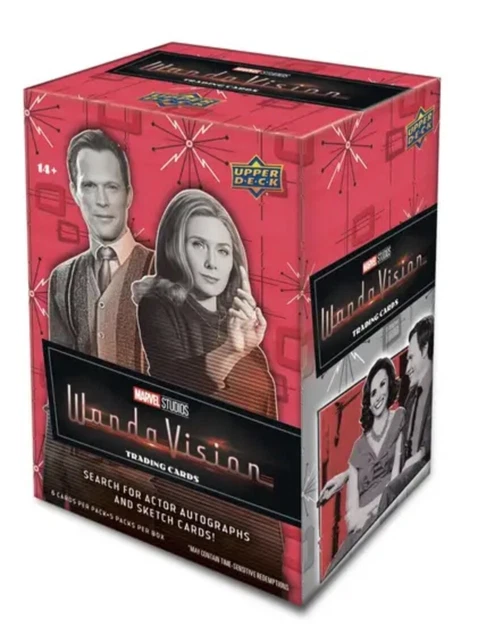 MARVEL STUDIOS WANDAVISION Trading Card Blaster Box (Upper Deck 2023 ...