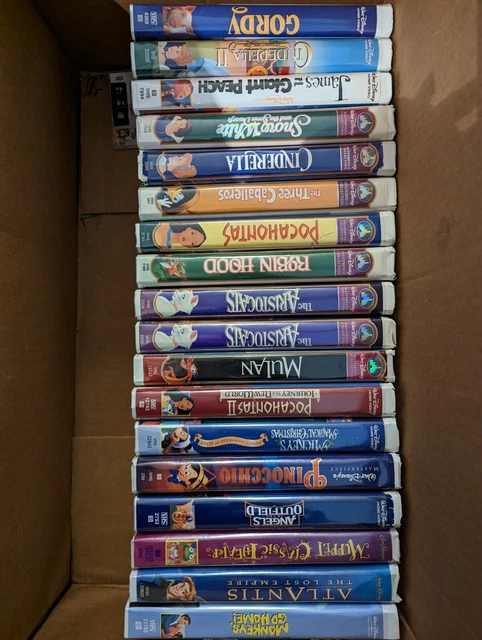 DISNEY VHS LOT £11.56 - PicClick UK