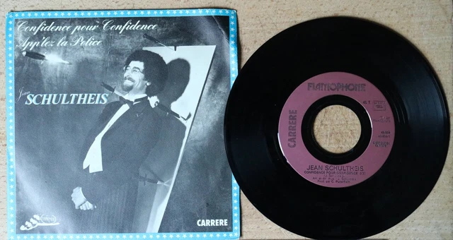 JEAN SCHULTHEIS - Confidence pour confidence - 45 Tours EUR 2,00 ... JEAN SCHULTHEIS - Confidence pour confidence - 45 Tours EUR 2,00 ...