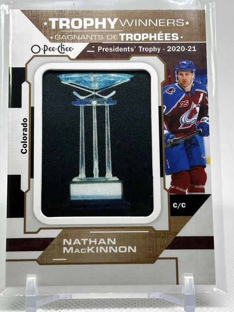 2022/2023 OPEE CHEE Nathan MacKinnon Trophy Winners Presidents Trophy ...