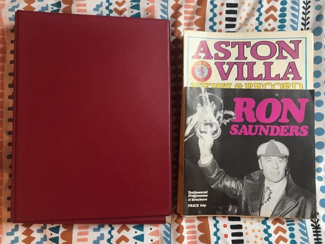ASTON VILLA 1979/80 Complete Home Programme Collection & Official Club ...