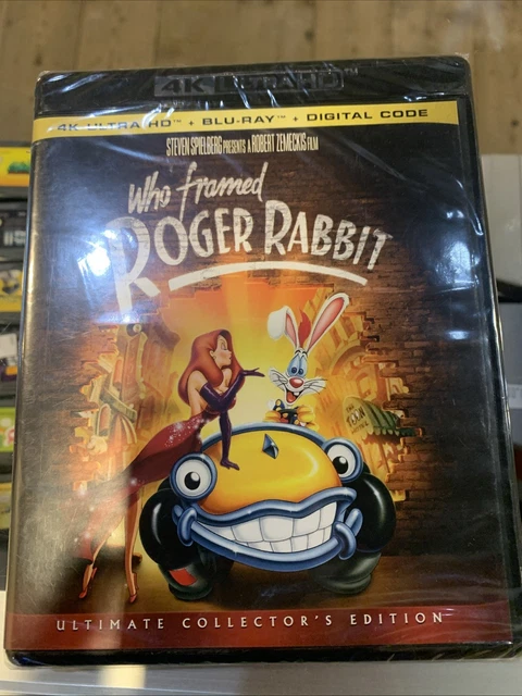 WHO FRAMED ROGER Rabbit [New 4K UHD Blu-ray] With Blu-Ray, 4K Mastering ...
