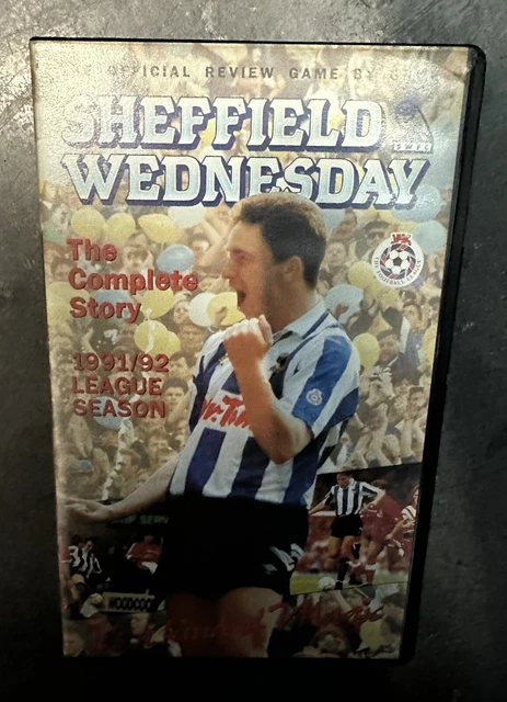 SHEFFIELD WEDNESDAY SHEFF Wed Swfc 90s VHS Video The Complete Story ...