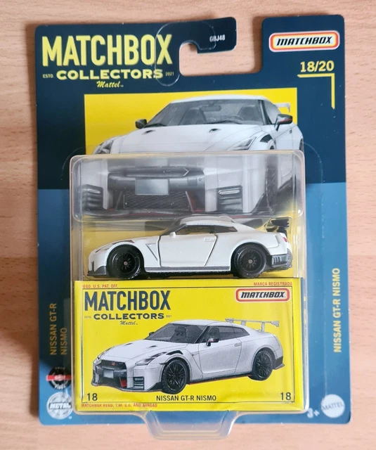 MATCHBOX COLLECTORS 18/20 Nissan GT-R R35 NISMO White Jdm Skyline £8.99 ...