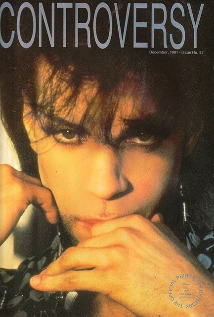 PRINCE CONTROVERSY MAGAZINE: No 32 DEC 1991: RARE FANZINE - ONLY ...