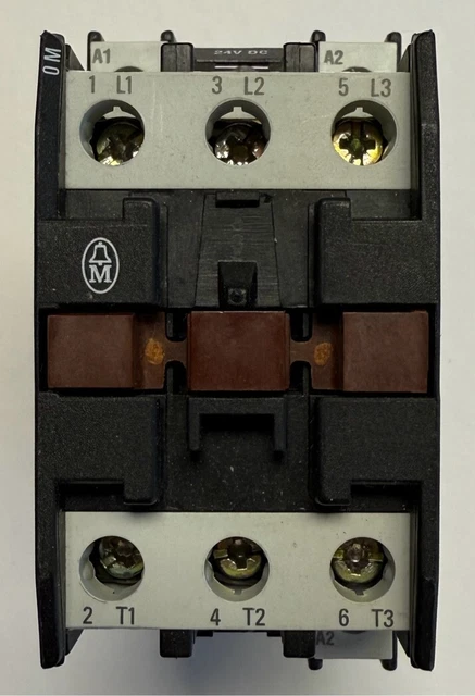 KLÖCKNER MOELLER LEISTUNGSSCHÜTZ / 24V DC / 7,5 kW / DIL0M-G EUR 9,95 ...